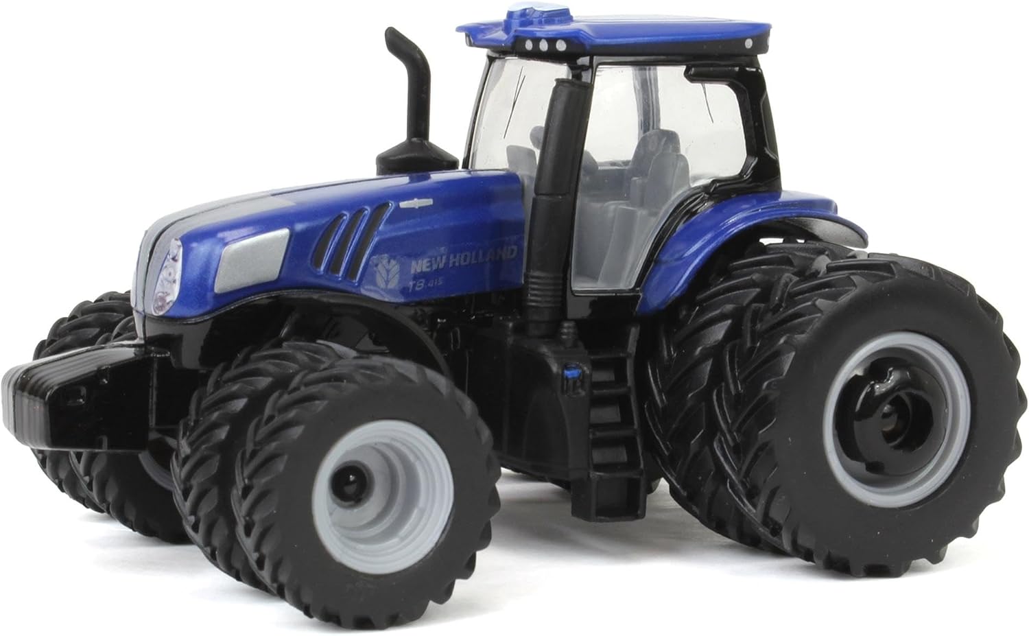 New Holland T8.415 Genesis Blue Power Tractor with Row Crop Duals - 1 ...
